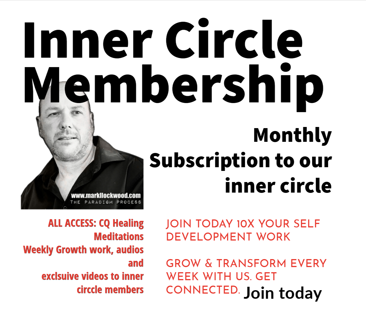 Inner Circle Membership - Monthly Subscription to our inner circle ...